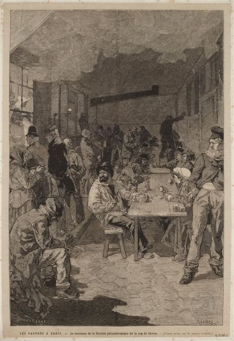 Les Pauvres à Paris Le Fourneau De La Société Philanthopique De La Rue De Sèvres Paris Musées