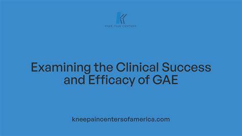 The Science Behind Genicular Artery Embolization Gae