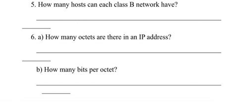 Solved Task 1 Use The IP Address Chart And Your Knowledge Chegg