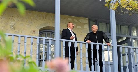 Асадов Баку благодарен Лукашенко за майский визит в Карабах Новости Mail