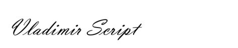 Download Vladimir Script Regular