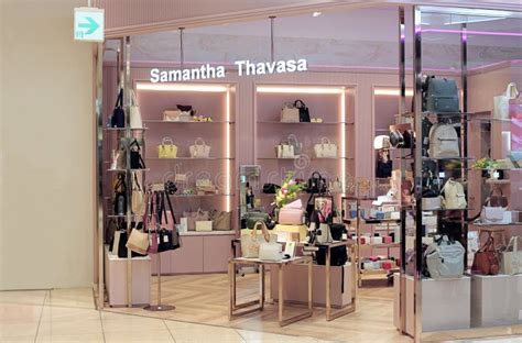 Samantha Thavasa Designer Handbags Retail Shop In Tokyo Editorial