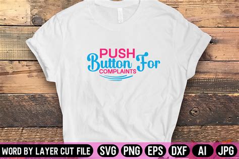 Push Button For Complaints Svg Design Graphic By Fancy Svg · Creative