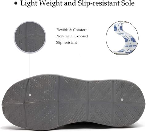 Oristaco Work Safety Steel Toe Boots Lightweight