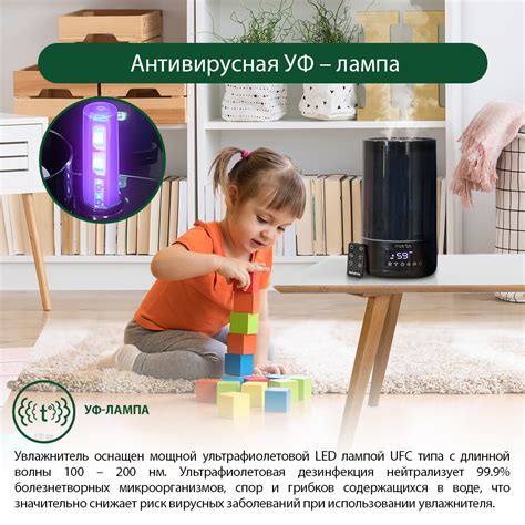 Увлажнитель воздуха ультразвуковой MARTA MT-2698 верхний залив ...