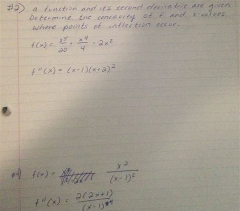 Solved Determine Intervals Of Increasing Decreasing