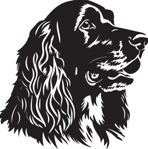 Cocker Spaniel High Quality Logo Ideal Vector Image