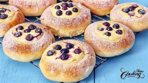 Blueberry Cream Cheese Buns Recipe Diy Joy