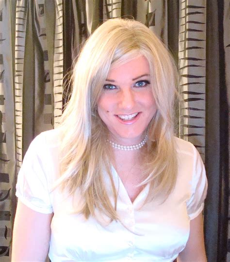 Blonde 2 Monika With Her Hair A Bit Messed Up Monika Tgirl Norway