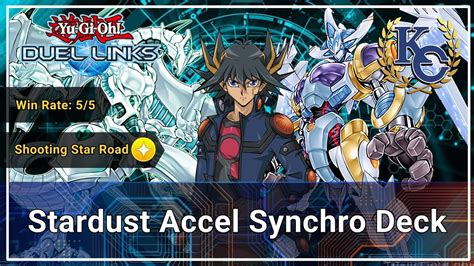 Yu Gi Oh Duel Links Stardust Accel Synchro Deck YouTube