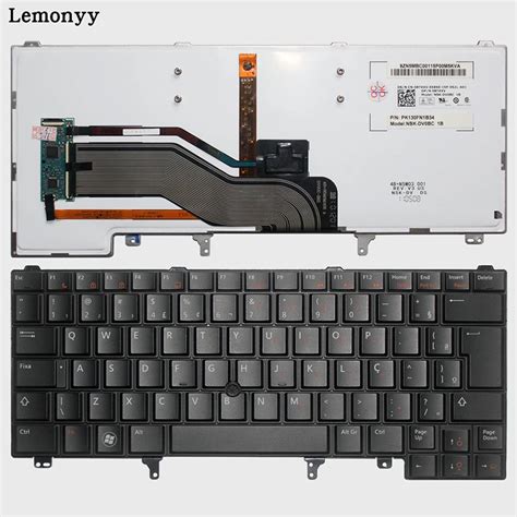 Brazil Laptop Keyboard For Dell Latitude E E E E E E S Black Br With