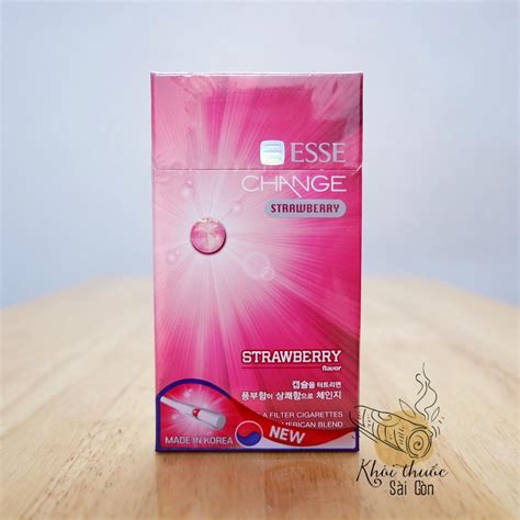 Thuốc lá Esse Change Strawberry KHÓI THUỐC SÀI GÒN