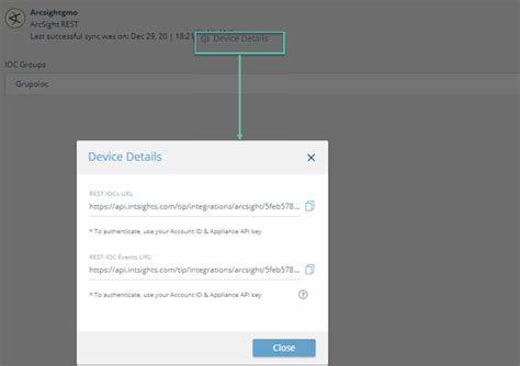 Integrate An Arcsight Rest Cloud Device Threat Command Documentation