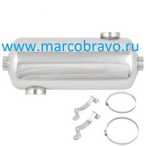 Теплообменник из нержавеющей стали Aquaviva MF-135 40 кВт 304L | MarcoBravo