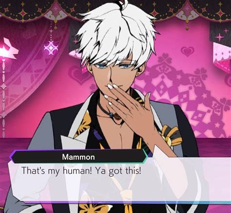 Emotional Support Mammon Obey Me Cute Obey