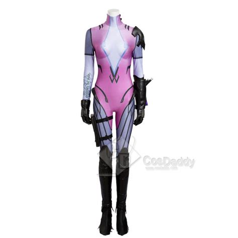 Overwatch Ow Widowmaker Amelie Lacroix Cosplay Costume