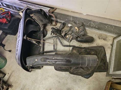 John Deere 54 Grass Catcher Attachment And Blower For The X540 Lawn