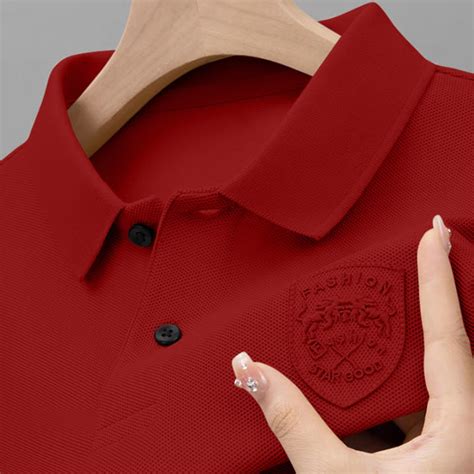 Polo Shirts For Men Korean Style Fashionable Breathable And Versatile