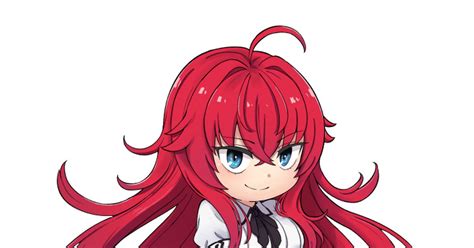 Sd Rias Gremory High School Dxd 방송 리퀘스트로 그린 리아스 그레모리 Pixiv