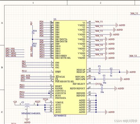 基于stm32hal库ad7606调试避坑指南stm32 Ad7606 Csdn博客