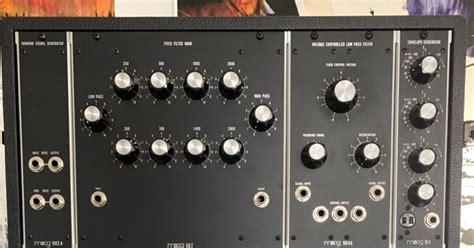 Matrixsynth Moog Model 10 Limited Edition Reissue Modular Synthesizer Sn 0122