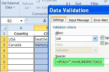 Different Drop Down Lists In Same Excel Cell