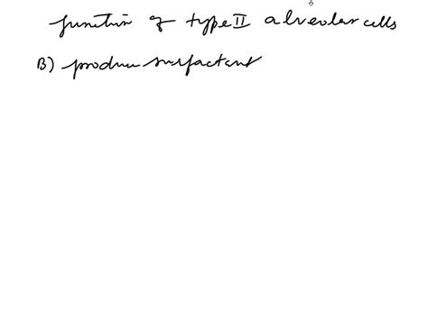 Solved These Are Cells Of The Alveoli That Produce Surfactant A Type