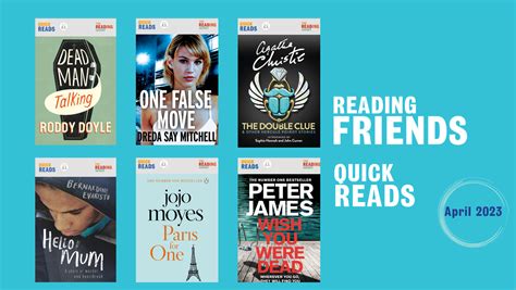 Reading Friends Quick Reads 2023 Resources The Reading Agency