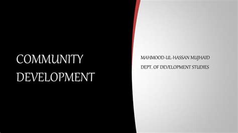 Community Development Programpptx