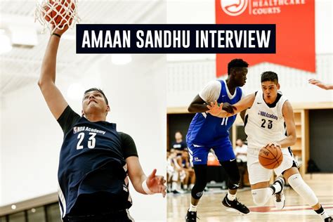 Amaan Sandhu NBA NBA Academy Product Advocates For NBA Like