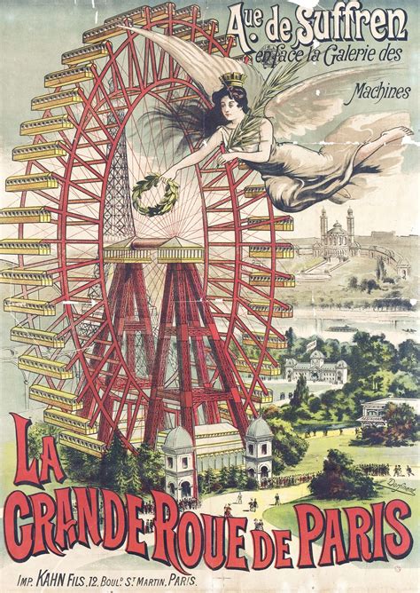 La Grande Roue De Paris Histoire Analysée En Images Et œuvres Dart