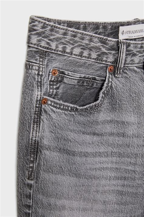 Stradivarius D98 Düz Paça Vintage Efektli Kot Fiyatı Yorumları Trendyol