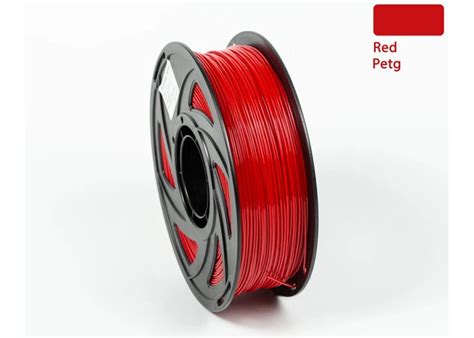 Купити 【PETG філамент (пластик) для 3D принтера Червоний 1кг, 1.75мм ...