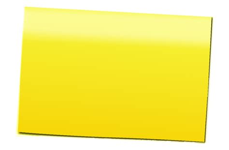 Yellow Rectangle Png