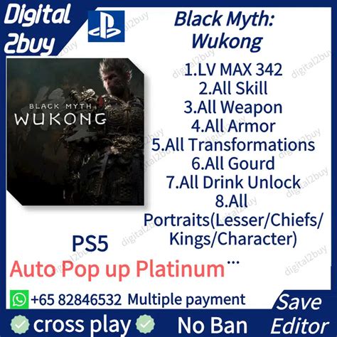 Black Myth Wukong Mod Cheat Wu Kong Mods Save Modding Digital2buy