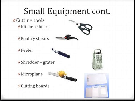 Cutting Tools In Kitchen
