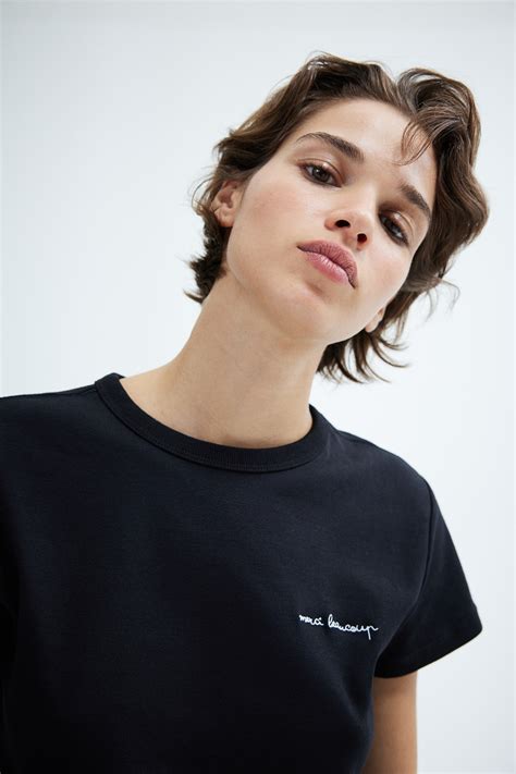 Fitted T Shirt Blackmerci Beaucoup Ladies Handm Gb