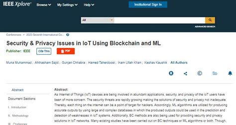 Excited To Share Our New Paper Which Addresses The Growing Security And Privacy Concerns In Iot