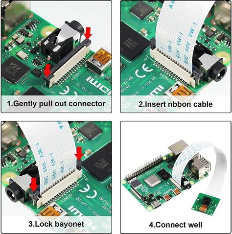 Raspberry Pi 5 Megapixels 1080p Sensor Ov5647 Mini Camera Module 6