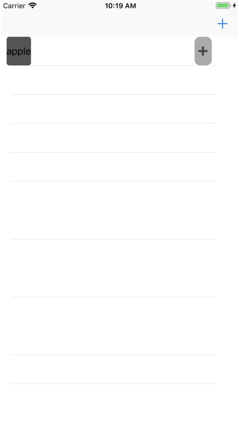 Tableviewのcellの幅