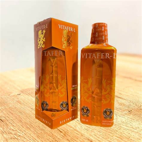 Vitafer L Gold Multivitamin 500ml Natural Supplement Stamina Booster