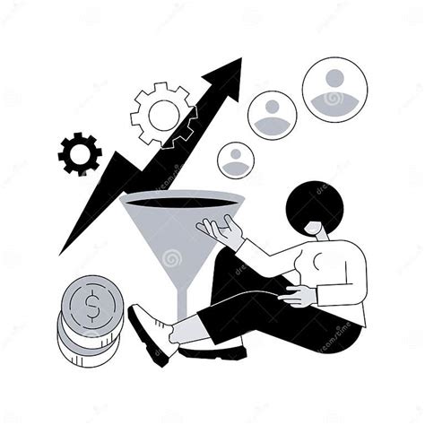 Conversion Rate Optimization Abstract Concept Vector Illustration Stock