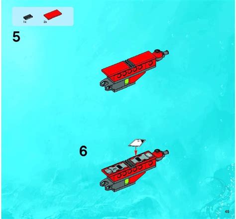 Lego Instructions For Set 8080 Undersea Explorer Atlantis {none}