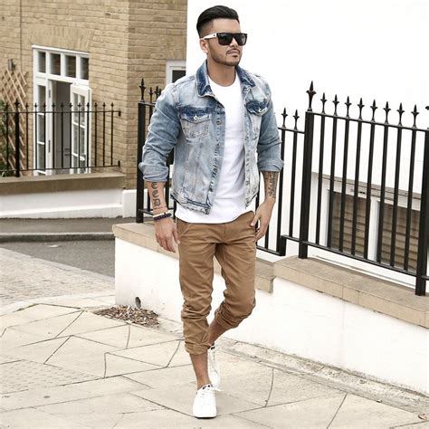45 Awesome Jeans Jackets Ideas For Men Look Cooler Mens Casual
