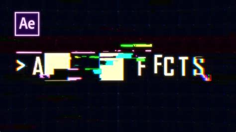 After Effects Glitch Text Transitions Glitch Text Adobe After Effects Tutorials Glitch