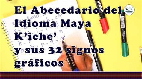 Abecedario K Iche Abecedario En Kiche YouTube