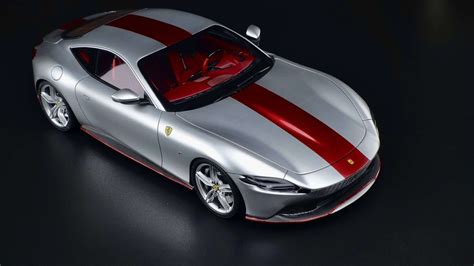 1 24 Scale Model Car Kit Ferrari Roma —alpha Model The Art Of