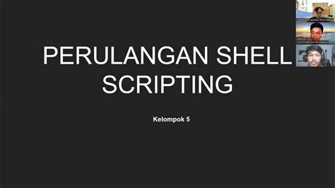 Perulangan Pada Shell Scripting Youtube
