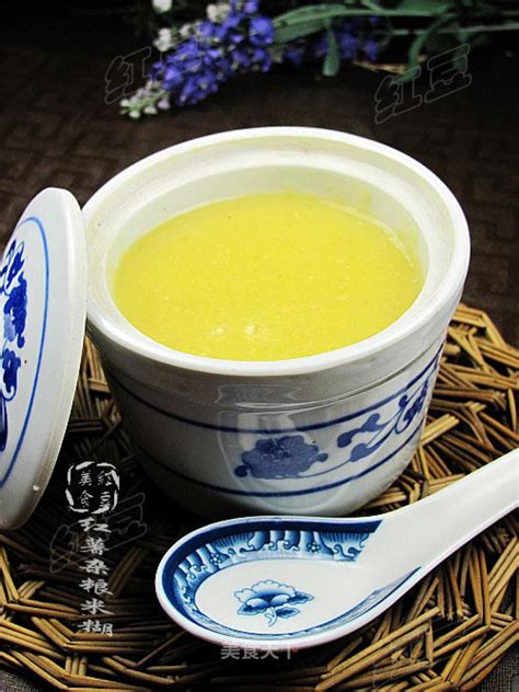 红薯杂粮米糊的做法菜谱美食天下