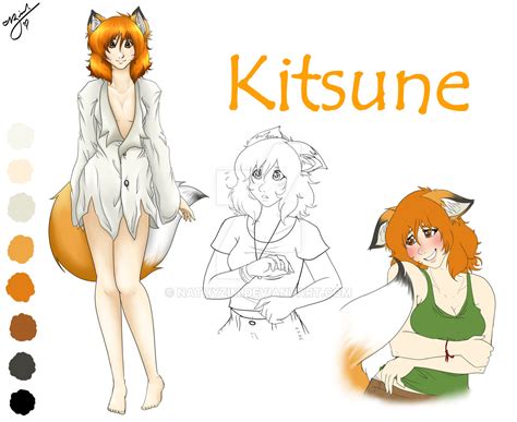 Kitsune Reference Sheet By Nathyzim On Deviantart